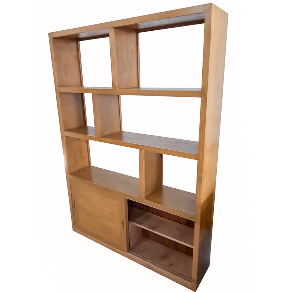 Estante De Madeira Maciça Demolição Ceará Com Armário Com Portas De Co